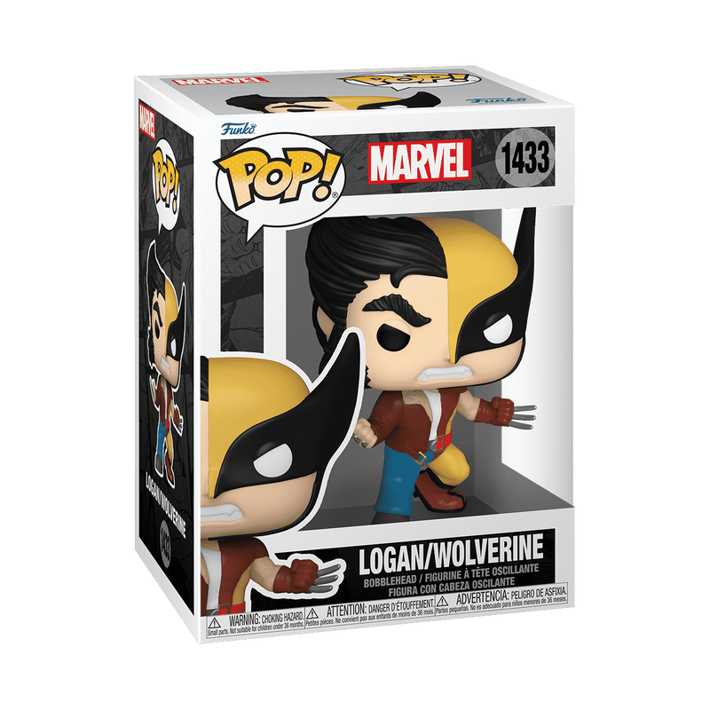 Funko POP Marvel: Logan/Wolverine (Split) — Nita Toys