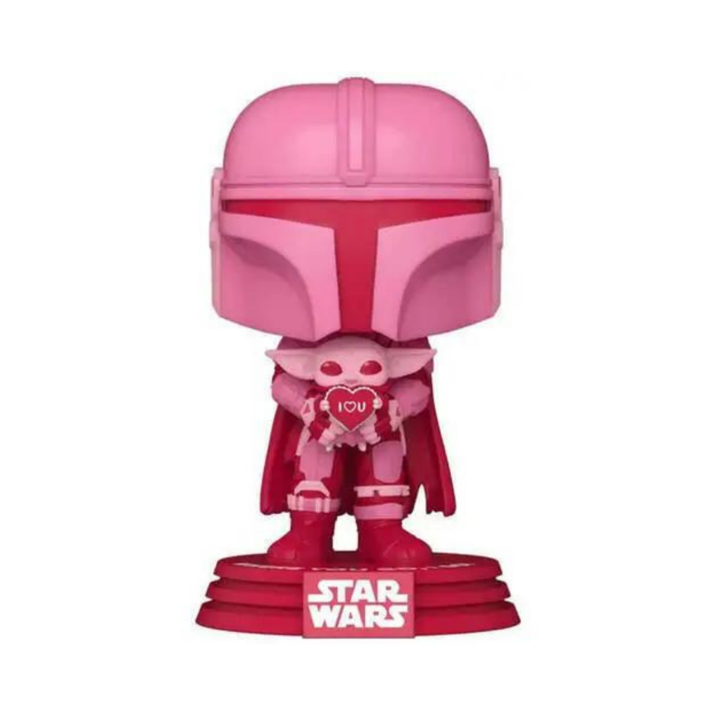 Funko POP Figure Star Wars Valentines - Mando with Grogu — Nita Toys