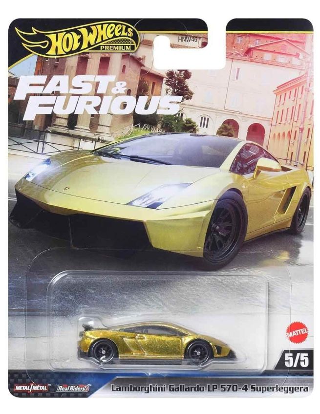 Mattel Hot Wheels Fast-Furious Premium Lamborghini Gallardo Lp 570-4 S ...