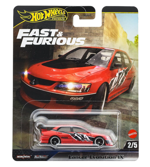 Mattel Hot Wheels Fast-Furious Premium Lancer Evolution Ix — Nita Toys