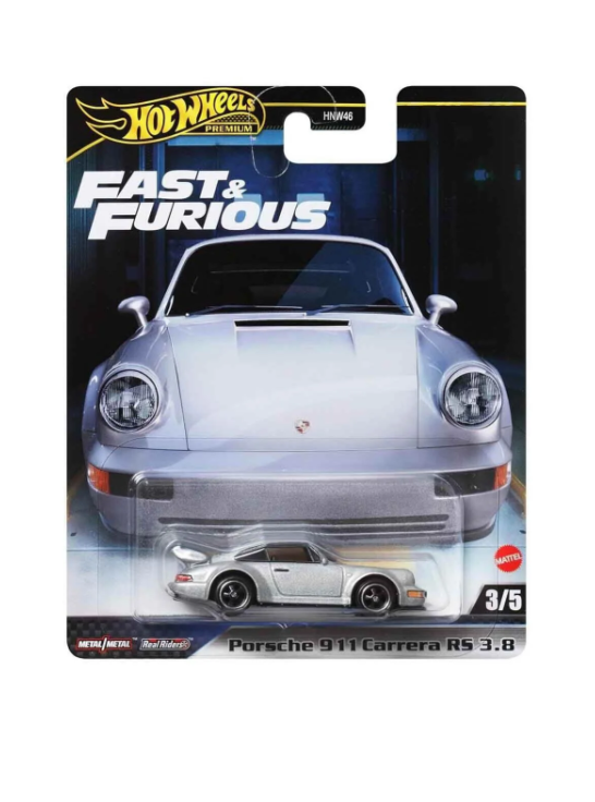 Mattel Hot Wheels Fast-Furious Premium Porsche 911 Carrera Rs 3.8 ...