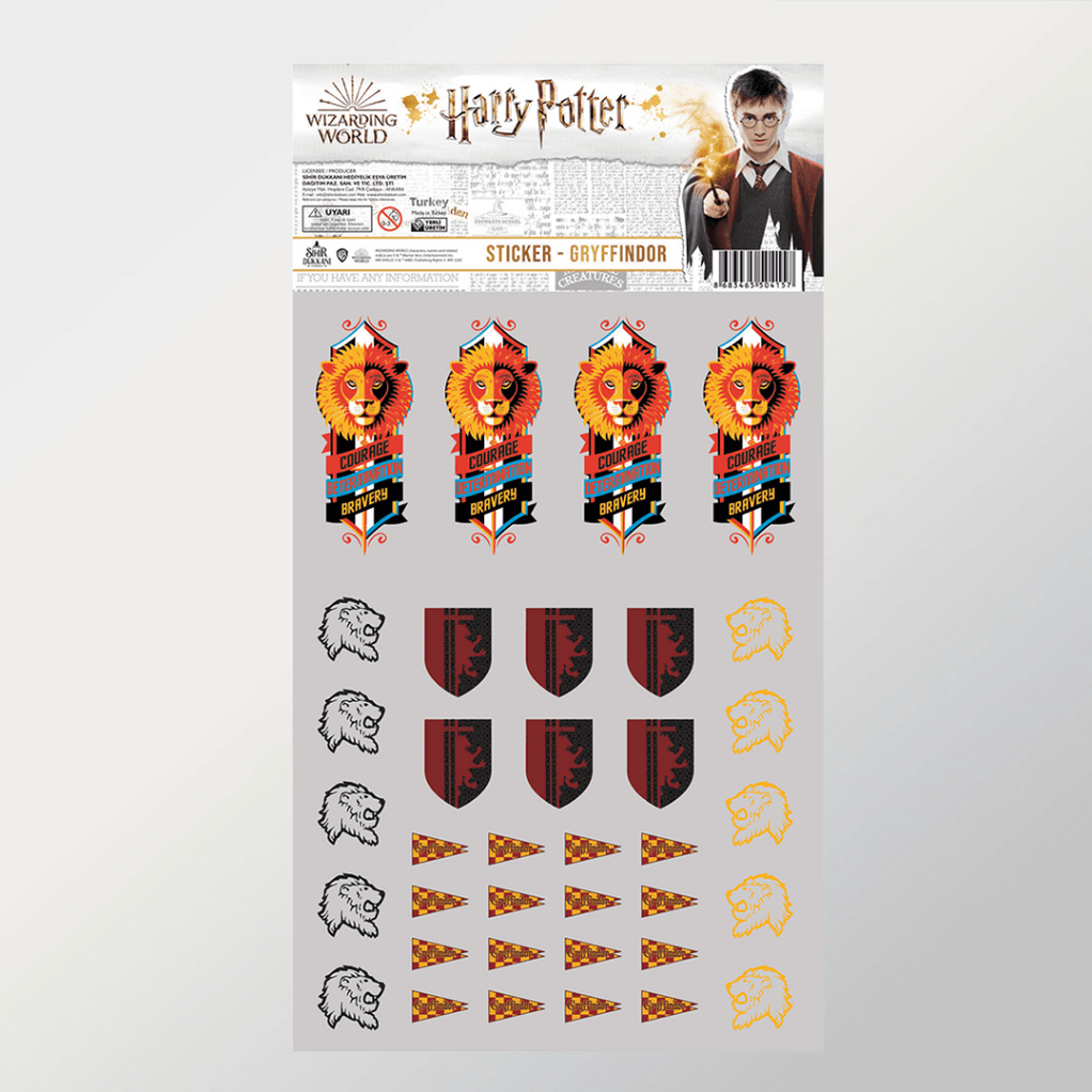Wizarding World - Harry Potter - Sticker - Gryffindor — Nita Toys